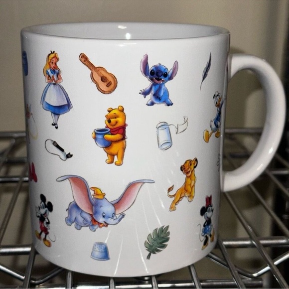 Disney | Dining | Disney 2oz Mug 00 Heritage With Iconic Characters New ...